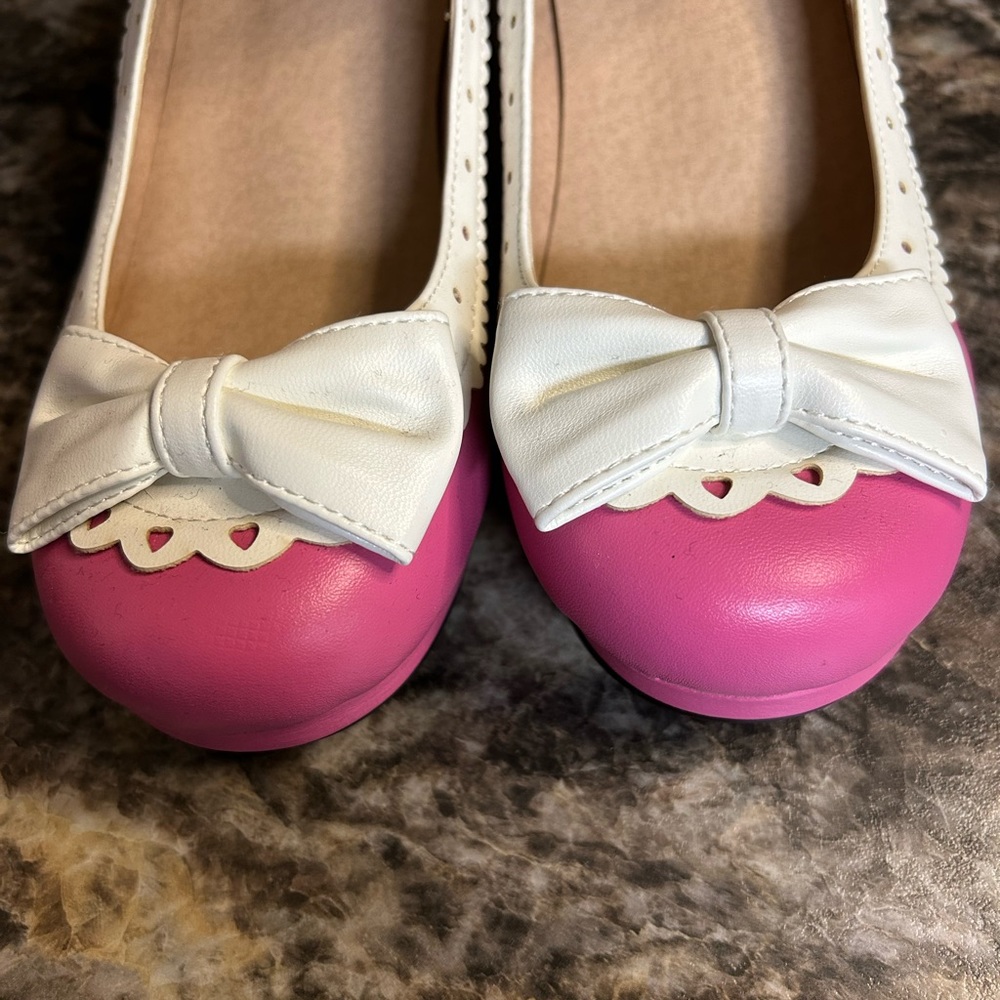 Pink Barbie Goth Mary Jane Heels - Gem